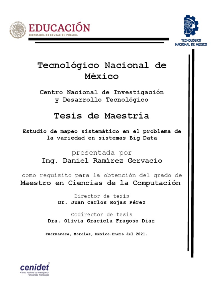 Tesis Ramírez Gervacio | PDF | Big Data | Información
