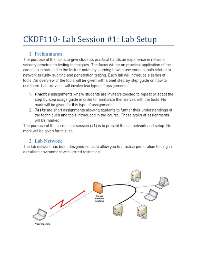 CKDF110-Lab Session #1: Lab Setup: 1. Preliminaries | PDF | Desktop Virtualization | Virtual Machine