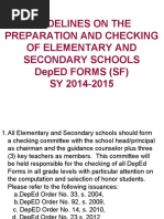 Modified School Form 5 - Report On Promotion Level of Proficiency | PDF ...