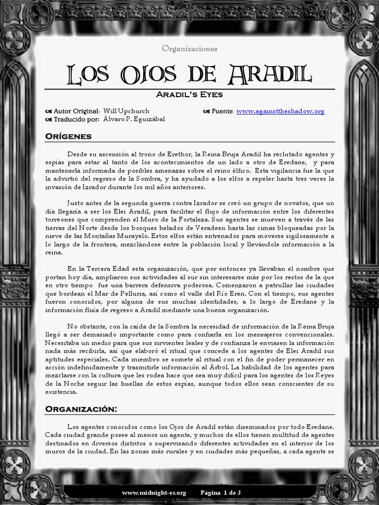 Ojos Dear Adil | PDF | Duendes