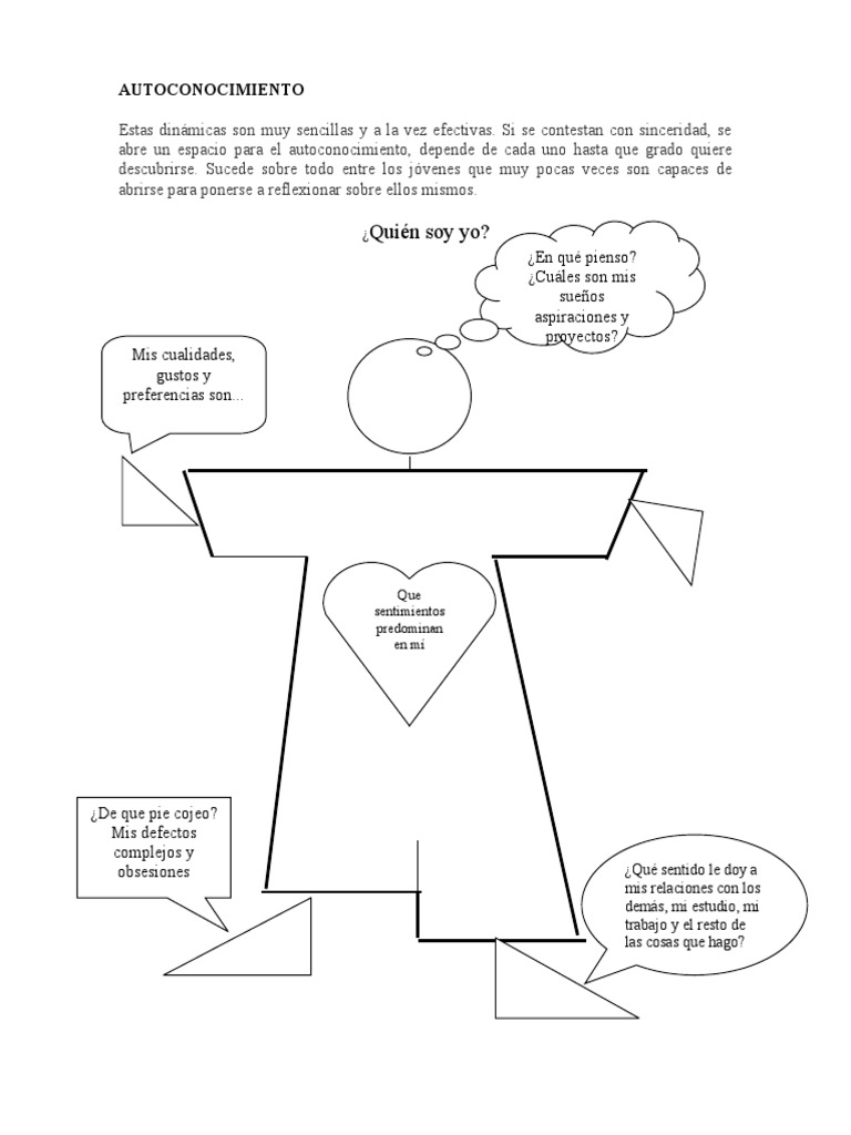 Ejercicios de Autoconocimiento | PDF