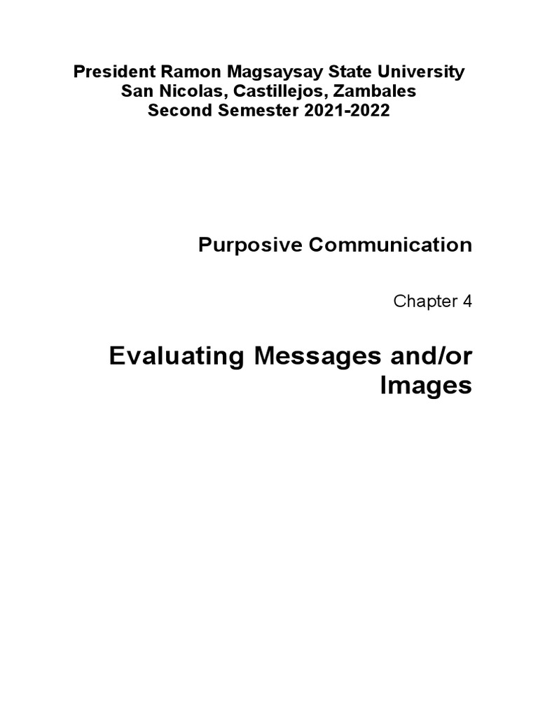 GEC 5 Module 3 | PDF | Critical Thinking | Communication