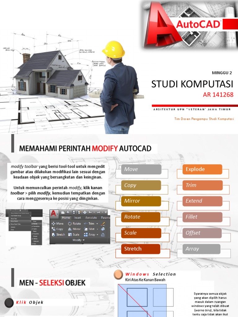 Minggu 2 Pengenalan Autocad 2021 | PDF