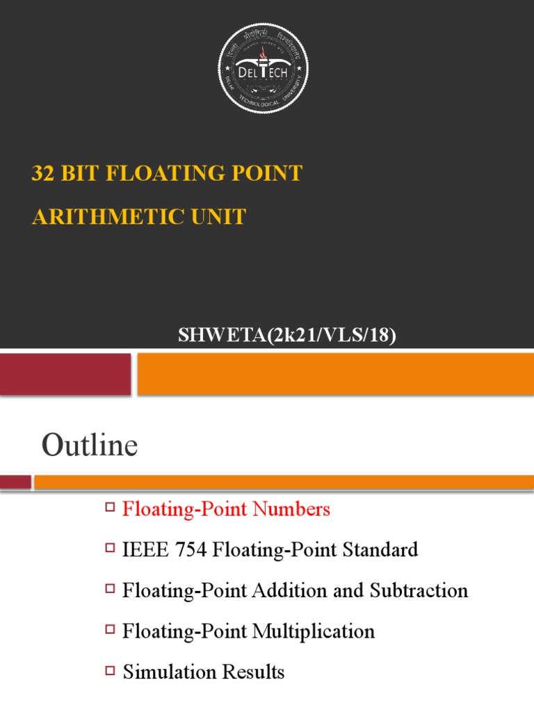Floating Point Arithmetic | PDF | Rounding | Computer Science