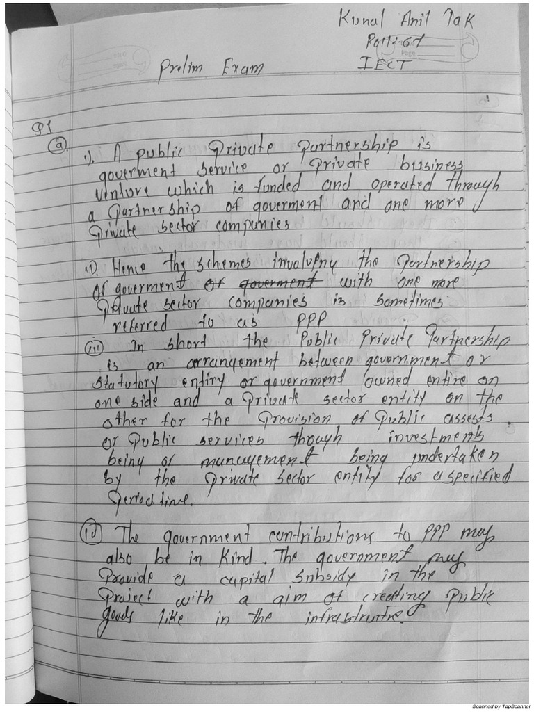 Prelim Paper IECT Kunal | PDF