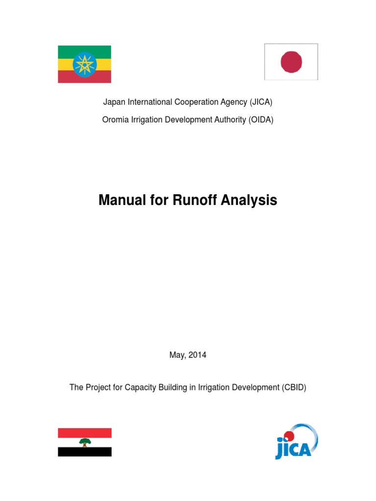 Runoff Analysis Manual for Irrigation | PDF | Evapotranspiration | Drainage Basin