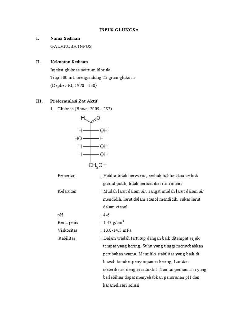 Jurnal Infus Glukosa | PDF