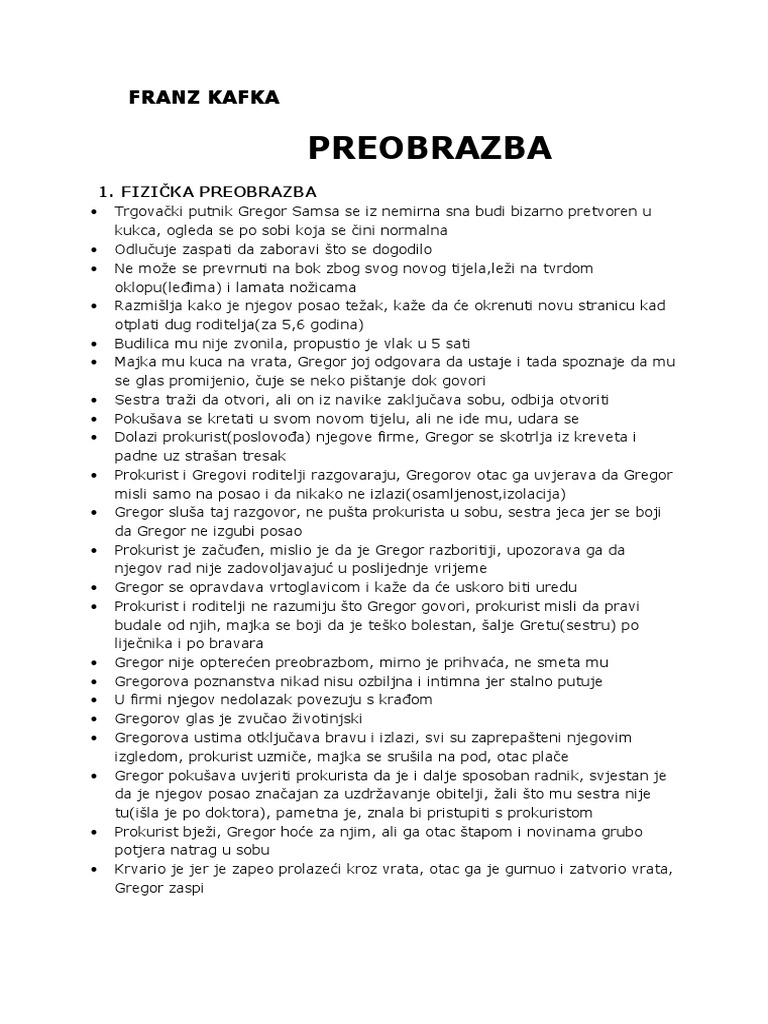 PREOBRAZBA | PDF