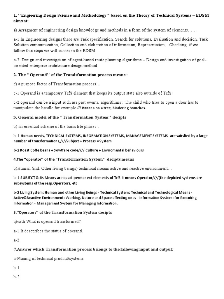 Engineering Design Science Methodology | PDF | System | Engineering ...
