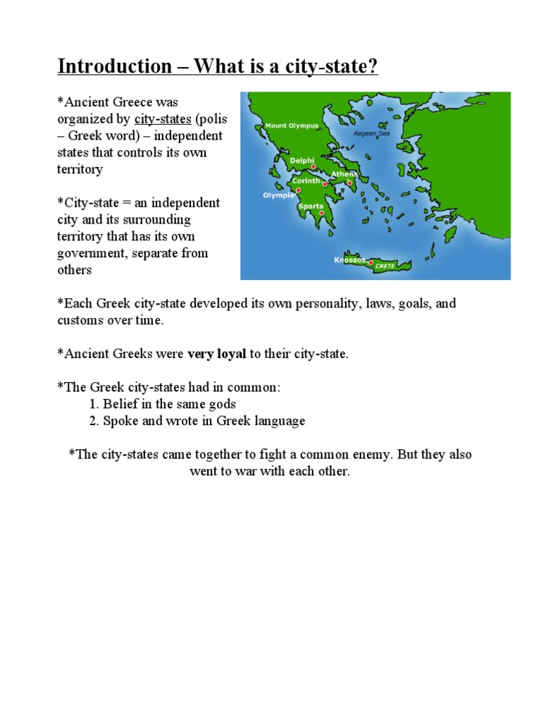 Ancient Greek City-State Bios | PDF | Sparta | Ancient Greece