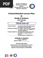 Newton's Laws of Motion Lesson Plan | PDF | Newton's Laws Of Motion | Force