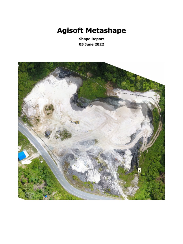 Agisoft Metashape Shape Report Summary | PDF