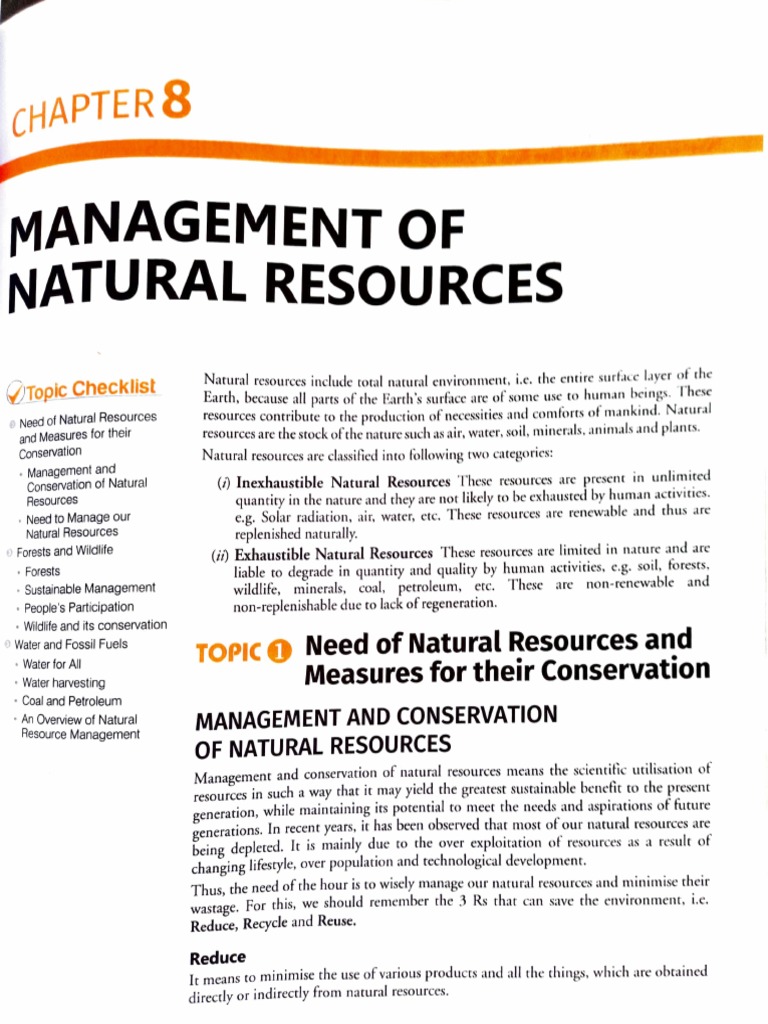 Management of Natural Resources | PDF | Petroleum | Coal