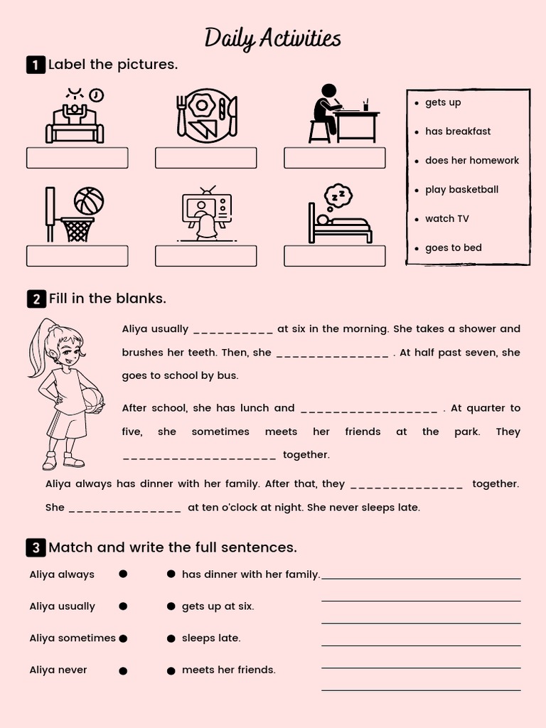 Year 4 Poem Exercises | PDF