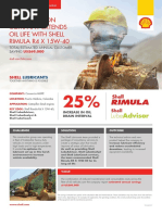 Shell Gadinia S3 40 Technical Data Sheet | PDF | Diesel Engine | Marine ...