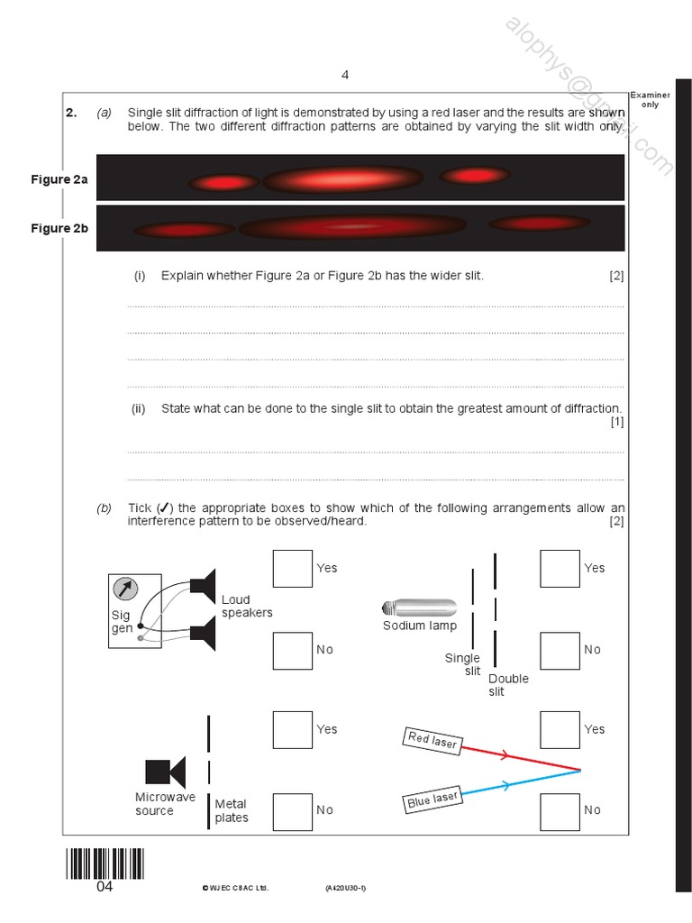 Pages From s19-8421-03 (Q2 Wave) | PDF | Diffraction | Optics