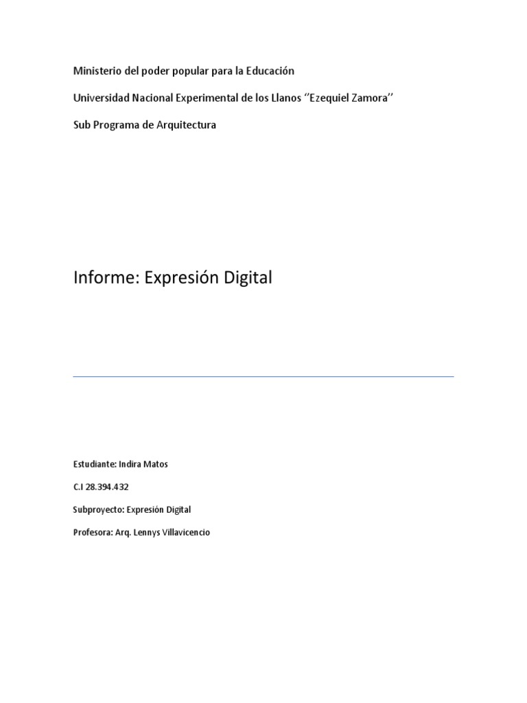 Expresion Digital | PDF | Informática | Edad de información