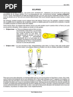 Mapa Conceptual Los Eclipses | PDF | Ciencia y matemáticas