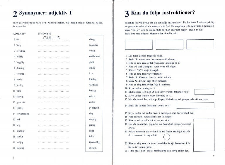 Bygg Upp Ditt Ordförråd 2-Part-2 | PDF