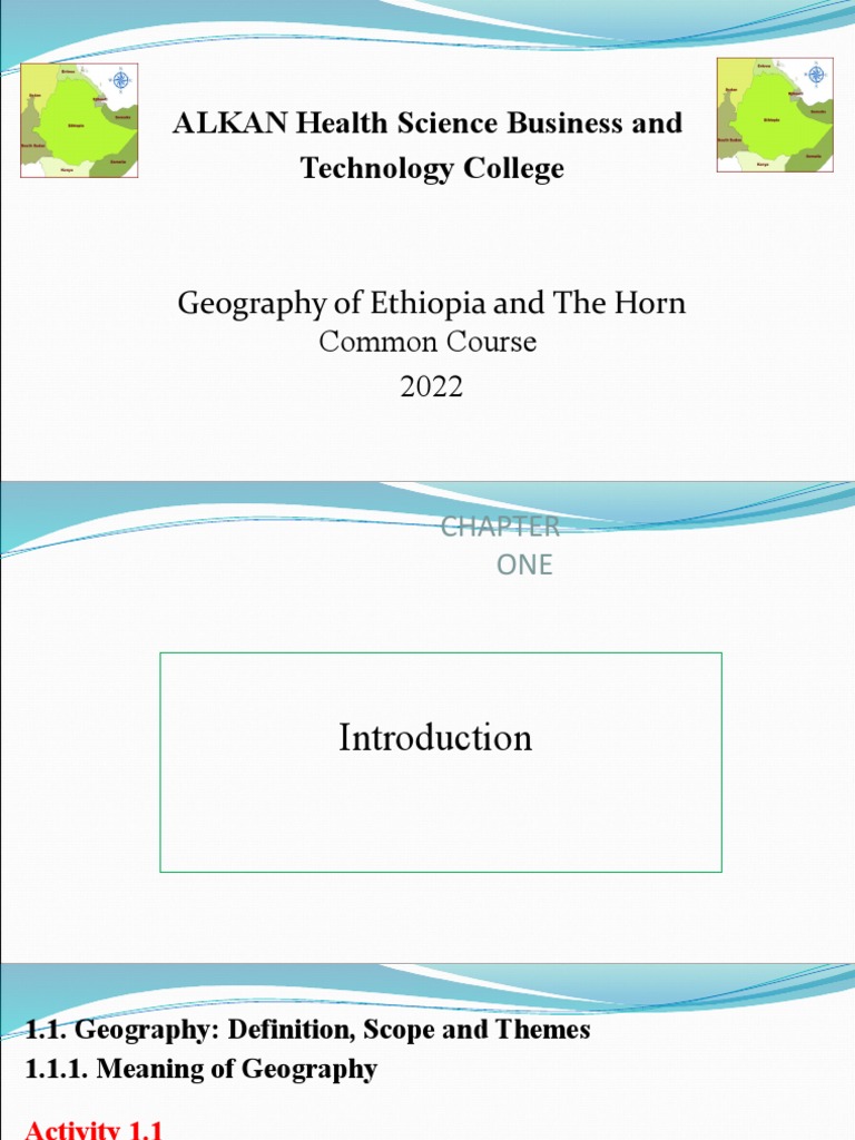 ALKAN Health Science Business and Technology College: Geography of ...