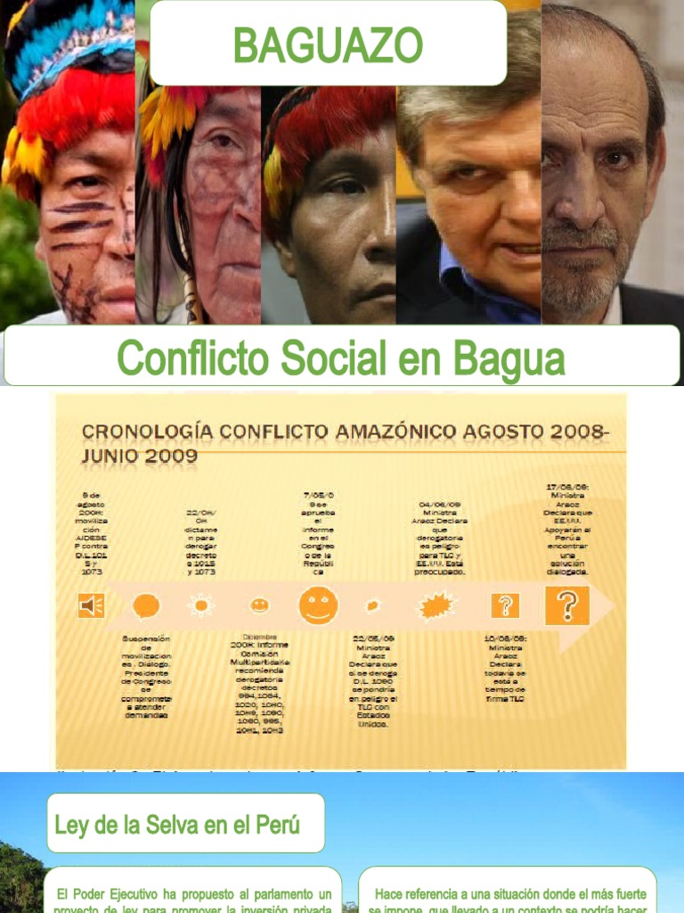 Conflicto Amazónico: El Baguazo | PDF | América del Sur