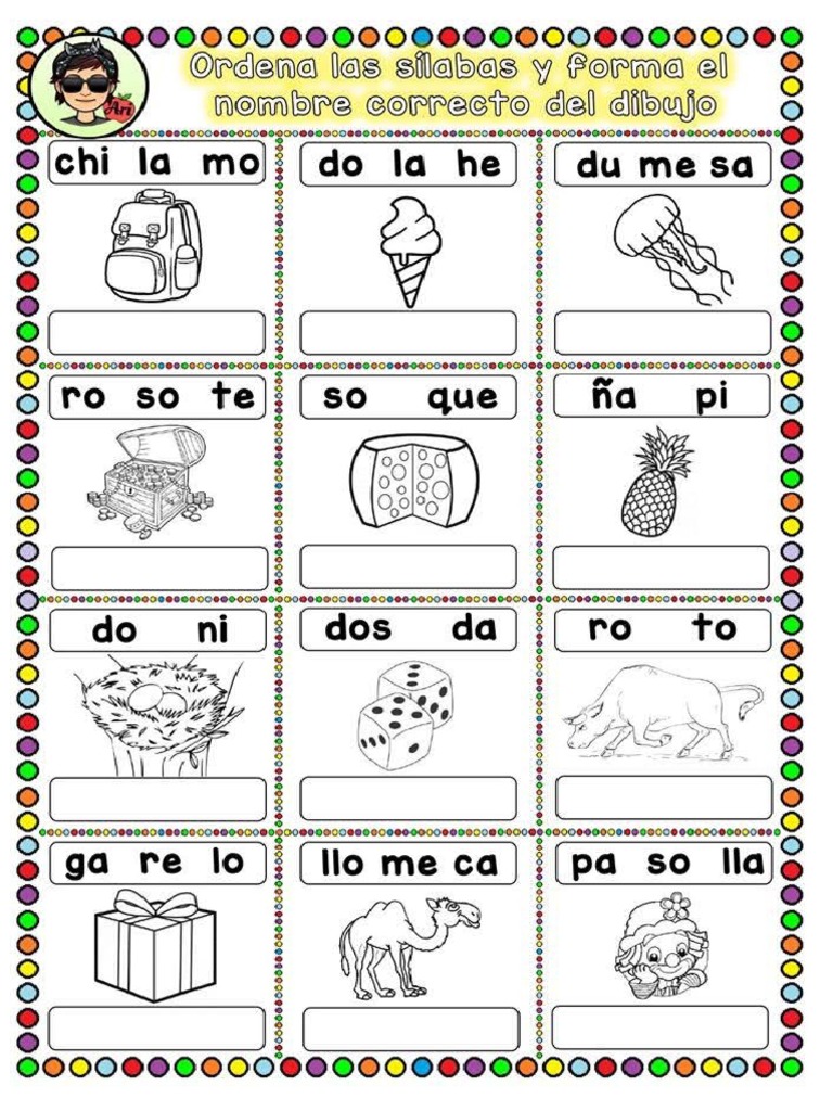 Ordenar Silabas | PDF