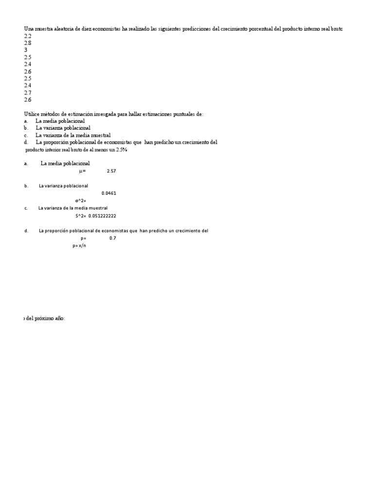 Estadistica Ejercicios - Johan Chang | PDF | Análisis de regresión | Intervalo de confianza