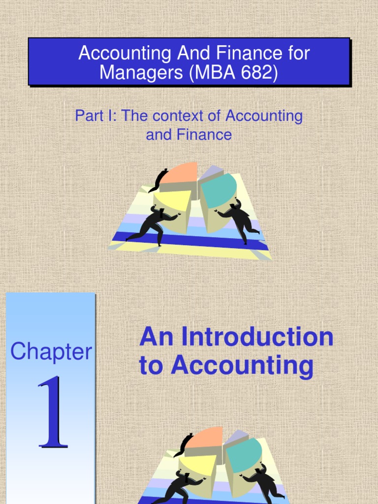 Chapter 1 The Context of Accounting (MBA) | PDF | Balance Sheet ...