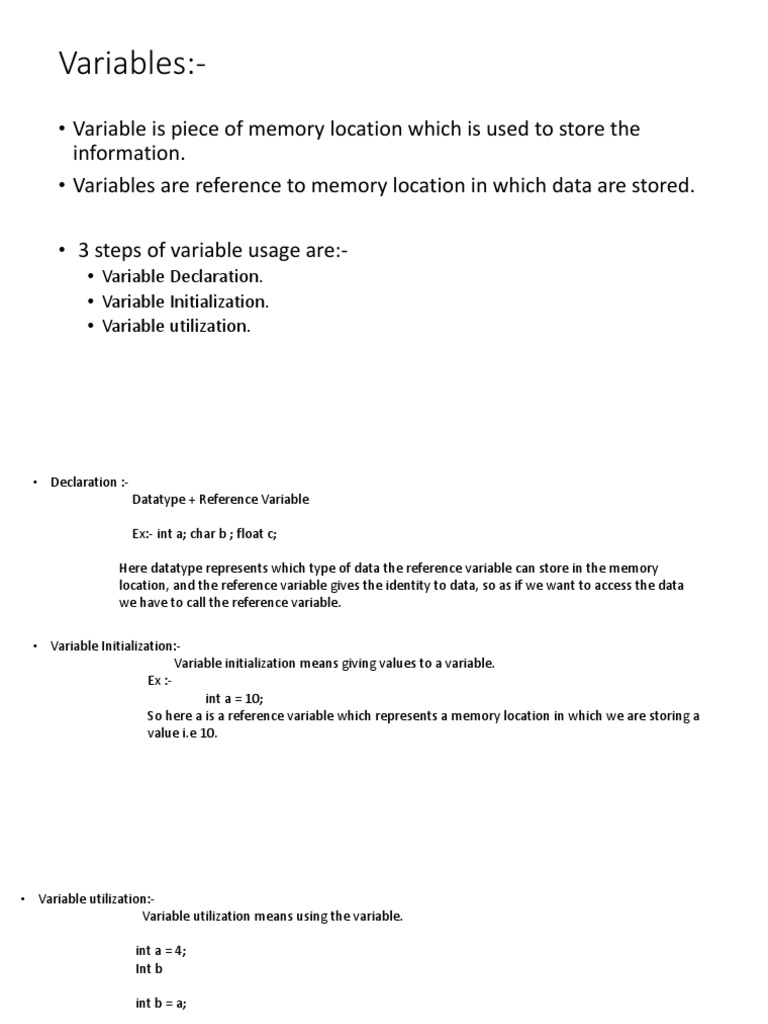 JAVA Lecture 2 | PDF | Integer (Computer Science) | Data Type JAVA Lecture 2 | PDF | Integer (Computer Science) | Data Type