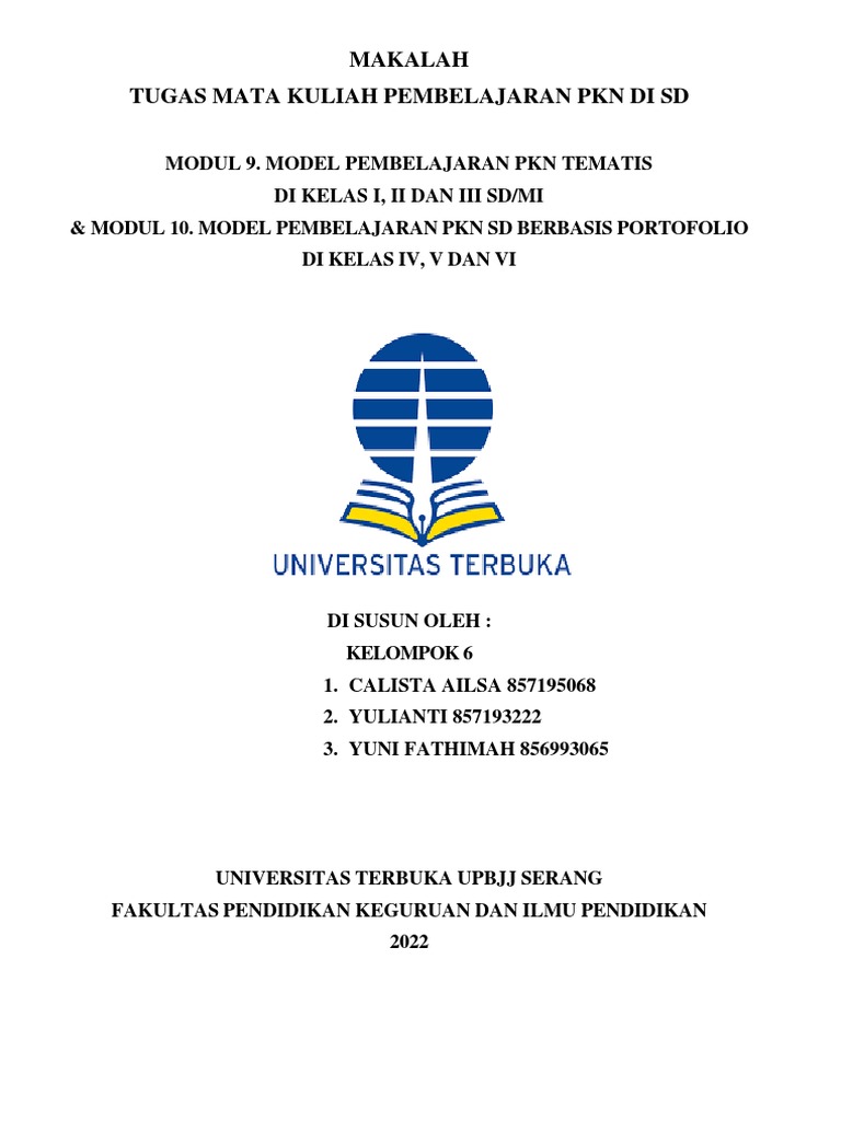 Makalah Modul 9&10 Kel 6 PKN Fix-Dikonversi | PDF