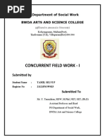 Community Work Process Report Number 1 | PDF | System | Social Work