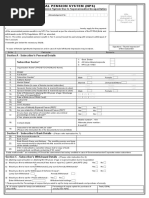NPS-Subscriber Registration Form - Ver 2.1 | PDF