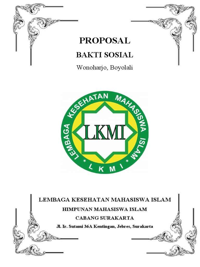 Proposal Baksos Maperca 2017 | PDF
