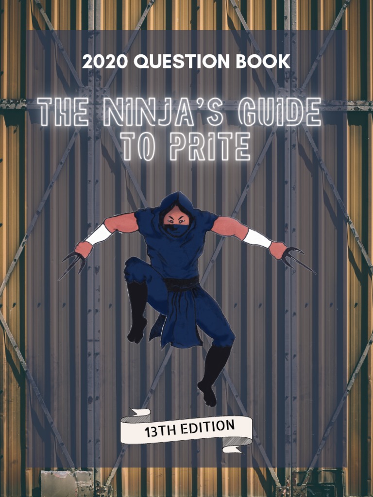 Ninja's Guide to PRITE 2020 Edition | PDF | Neurotransmitter | Cerebral ...
