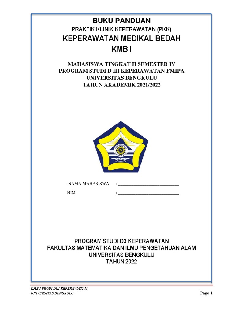 Buku Panduan PKK KMB I 2022 | PDF