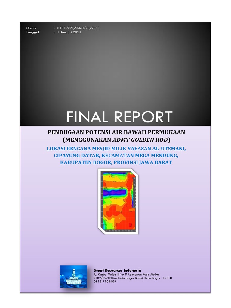 Final Report Mesjid Cipayung2 | PDF