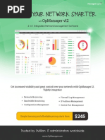 OpManager Best Practices Guide | PDF | Computer Network | Microsoft Sql Server