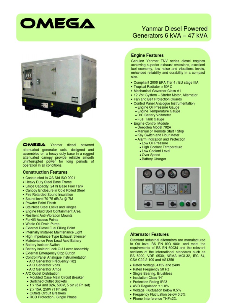 Yanmar Brochure 02 | PDF | Diesel Engine | Engines