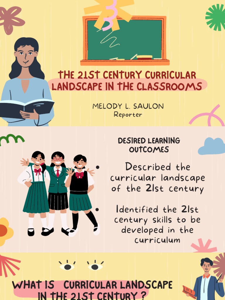 The 21st Century Curricular Landscape in The Classrooms | PDF ...