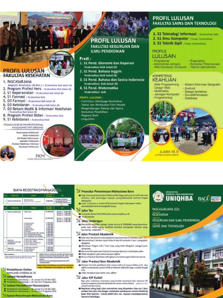 Brosur Uniqhba 2022-2023 | PDF