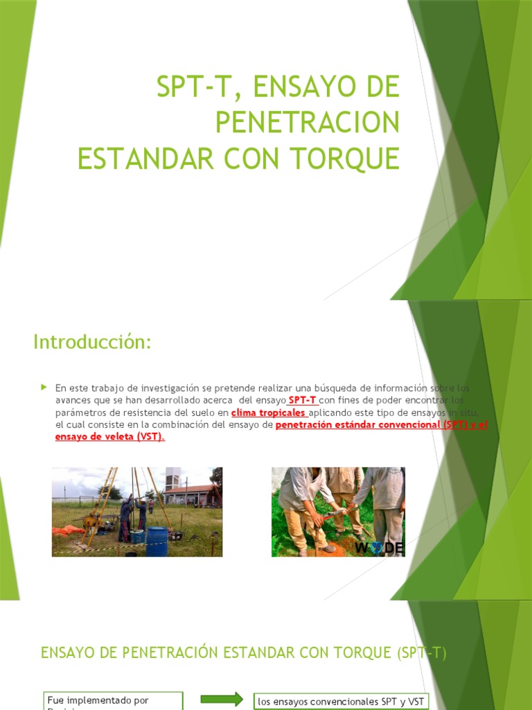 Trabajo de Suelos 2 SPTT | PDF