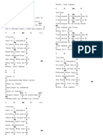 Sayong Yakap Chords | PDF
