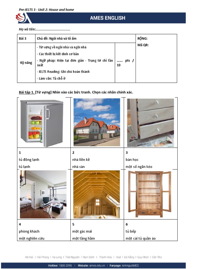 Worksheet - Unit 2 - Lesson 3 | PDF