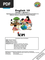 Q1 English10 Module 3 | PDF | Plot (Narrative) | Learning