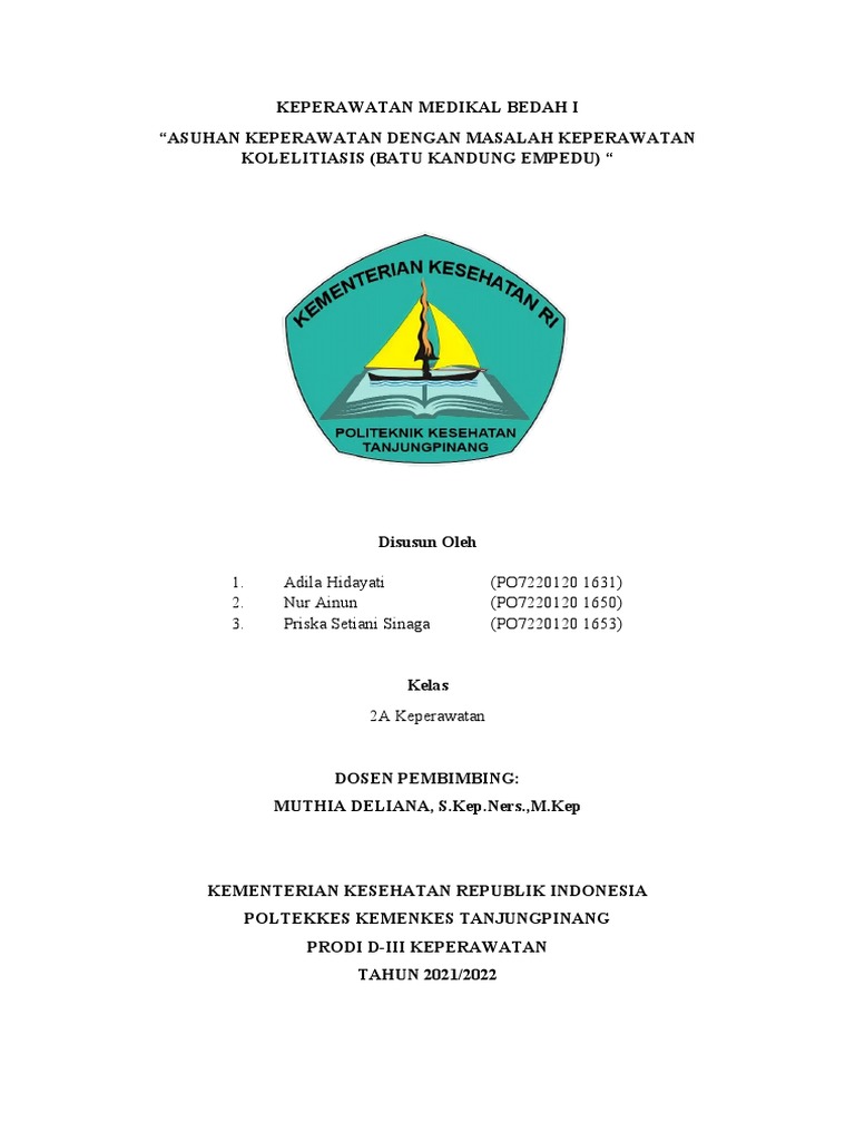 Askep Cholelithiasis | PDF | Kesehatan Holistik