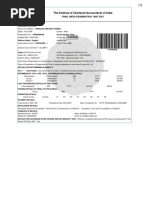 Articleship Transfer Declaration | PDF