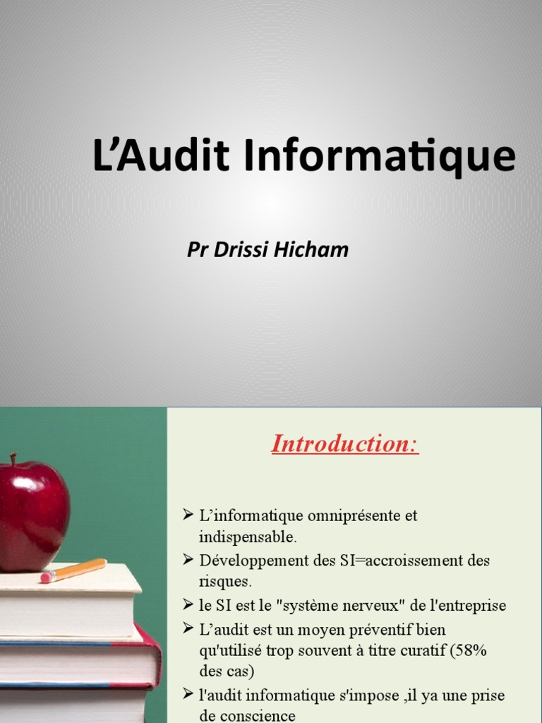 Audit Informatique | PDF | COBIT | Audit