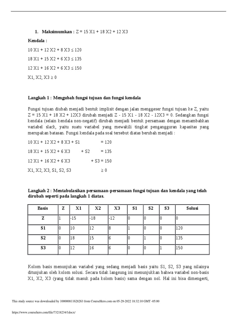 Tugas Kuliah UT | PDF