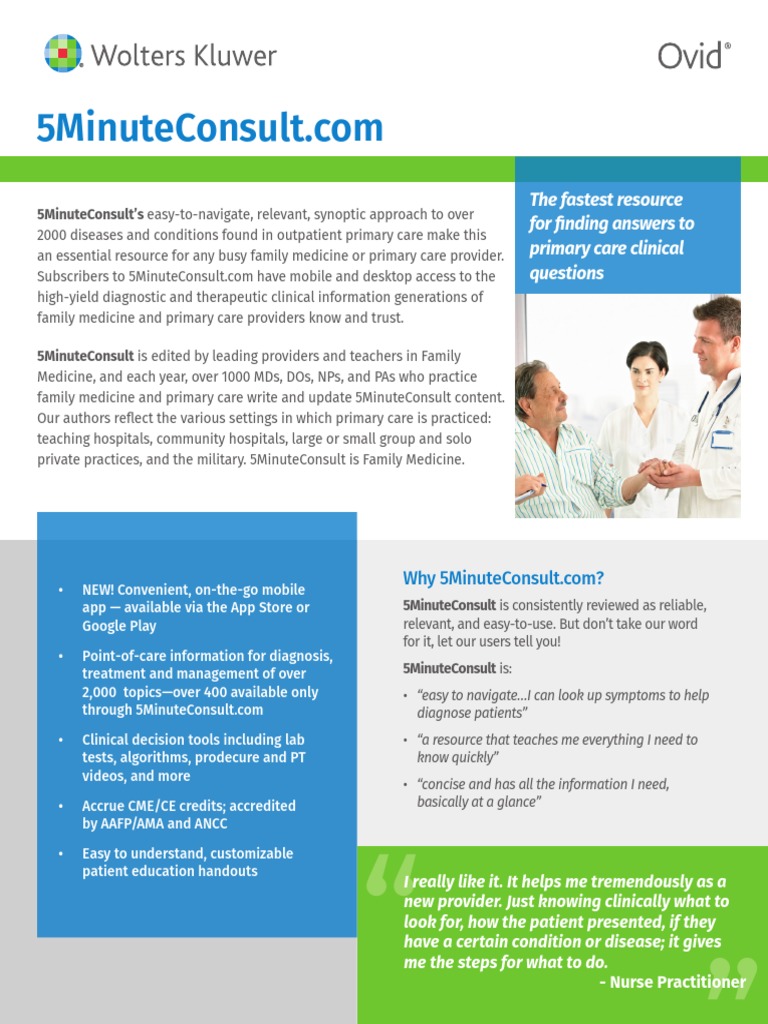 The Fastest Resource For Finding Answers To Primary Care Clinical ...