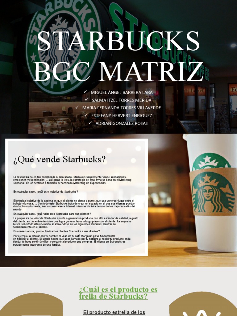 STARBUCKS BGC | PDF | Mercado (economía) | Starbucks